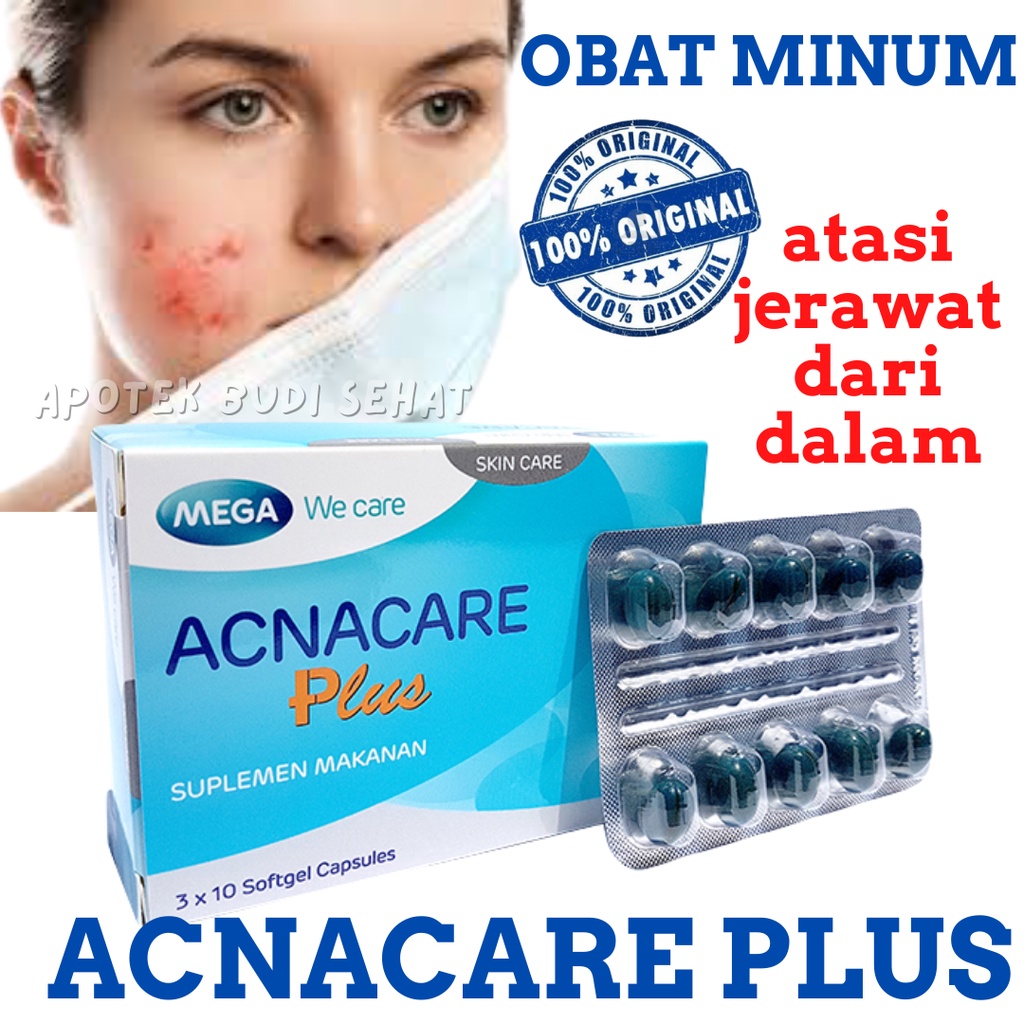 Jual Acnacare Plus Vitamin C Obat Jerawat Minum Vitamin Kulit Acne Care ...