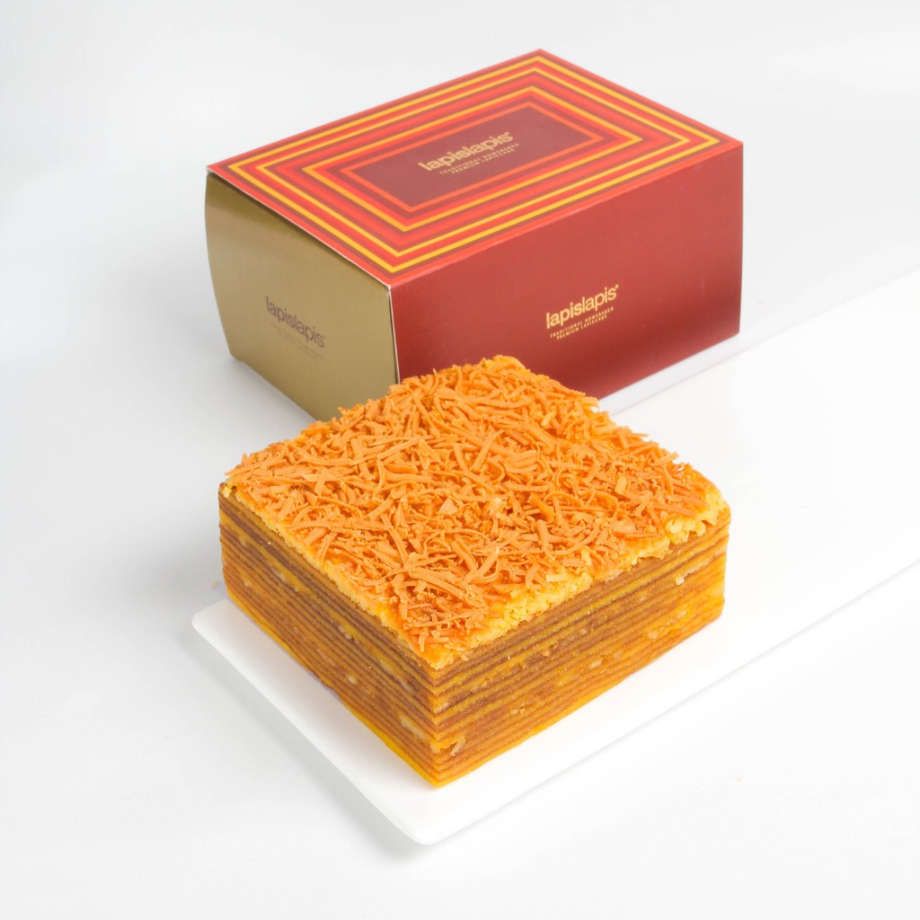 Lapislapis - Lapis Legit Cheese Ukuran Quarter (10x10) | Shopee Indonesia