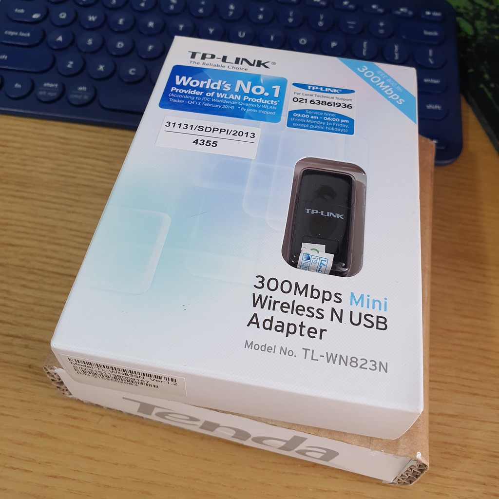 Jual TP LINK TL-WN823N 300Mbps Mini Wireless N USB Adapter 823 823n ...
