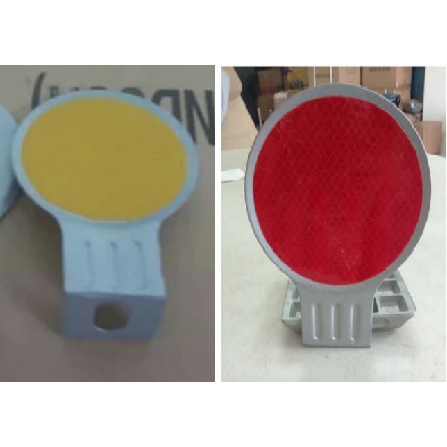 Jual Reflektor Jalan Tol,O Guardrail Reflector reflektif | Shopee Indonesia