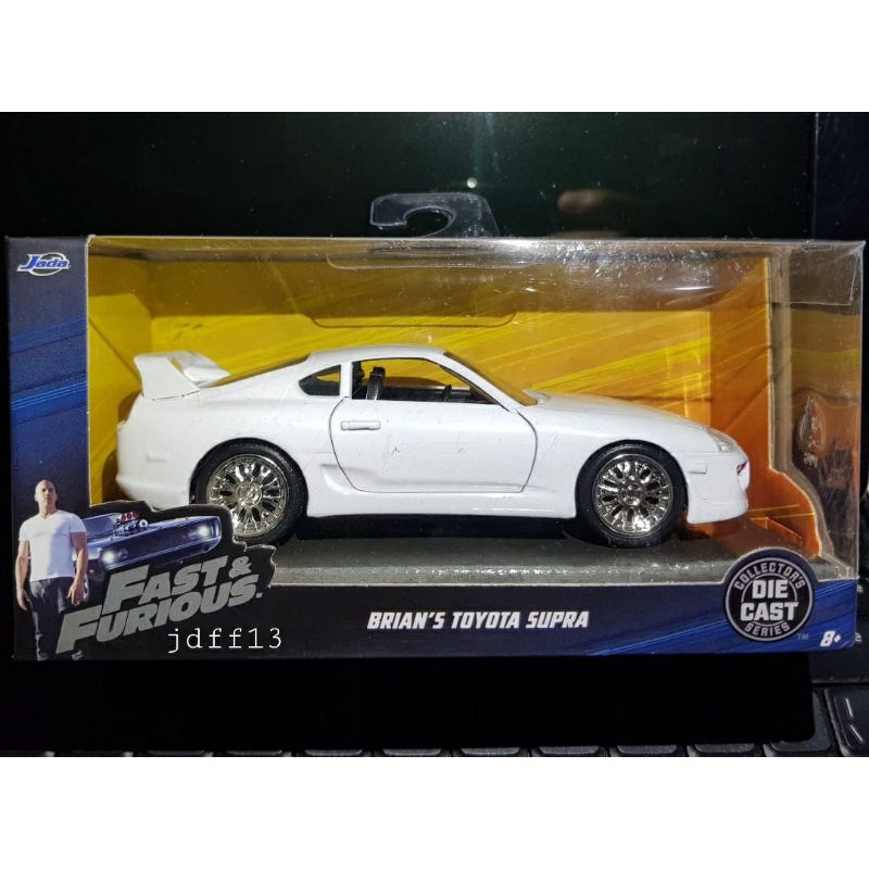 Jual Jada Fast & Furious Brian's Toyota Supra Putih | Shopee Indonesia Jual Jada Fast & Furious Brian's Toyota Supra Putih | Shopee Indonesia
