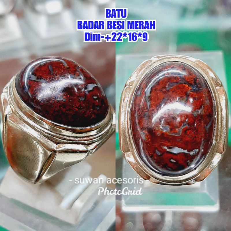 Jual BATU BADAR BESI MERAH NEMPEL MAGNET 07 | Shopee Indonesia