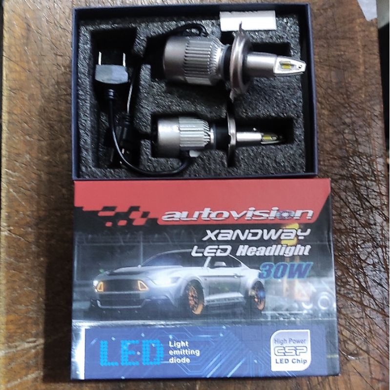 Jual LAMPU H4 LED Merk Autovision Xandway 30 watt 6500K | Shopee Indonesia