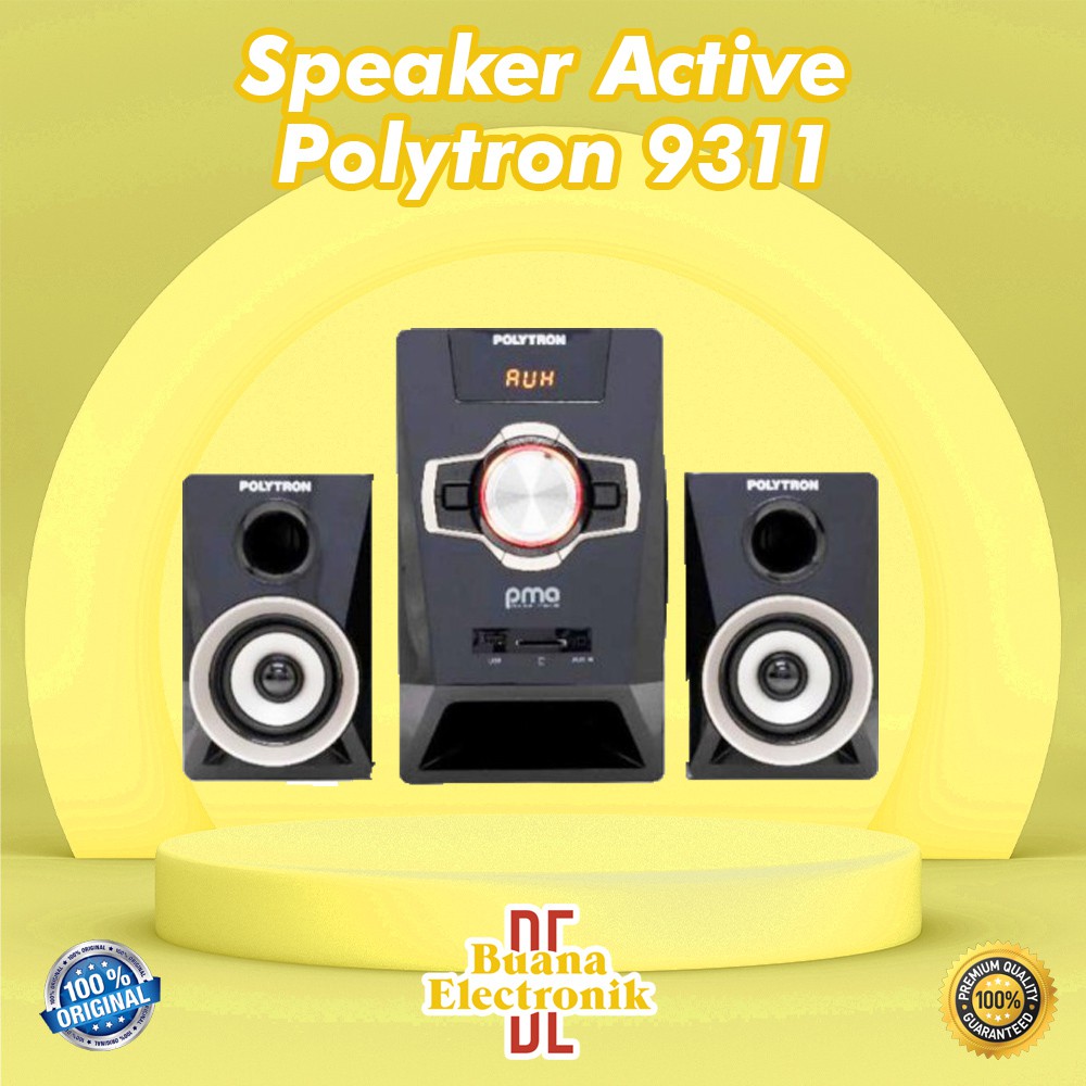 Jual Speaker Active Polytron Pma 9311 Original Termurah Shopee Indonesia