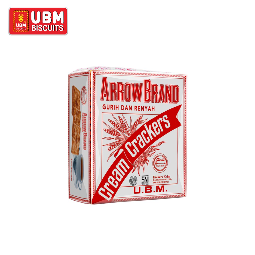 Jual UBM Biscuits Cream Crackers 350g | Shopee Indonesia