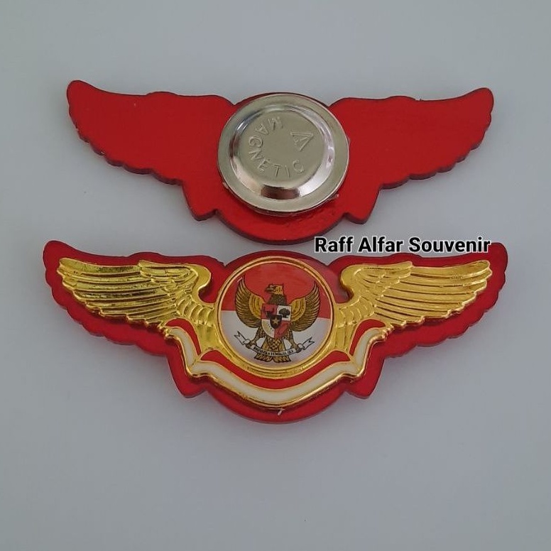 Jual PIN GARUDA MERAH PUTIH MODEL WING | Shopee Indonesia