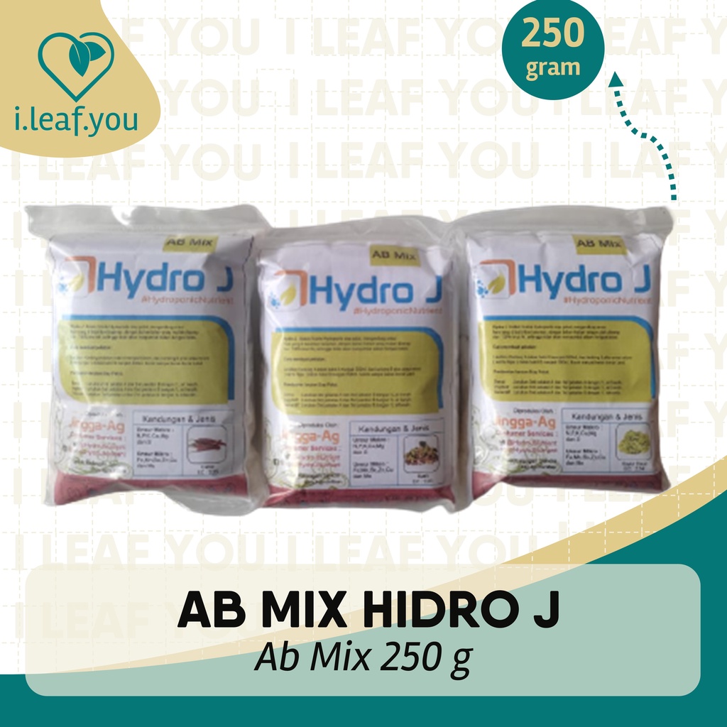 Jual AB Mix Hidro J Pupuk Nutrisi Hidroponik ABmix Sayur Daun Buah dan ...