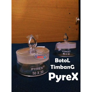 Jual Botol Timbang PYREX 50x 30 mm Indonesia|Shopee Indonesia