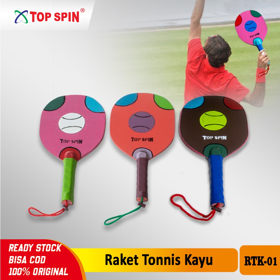 Jual Raket Tonis Kayu RTK01 | Shopee Indonesia