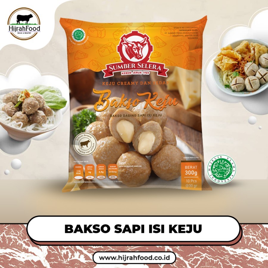 Jual Bakso Sapi Isi Keju Leleh Sumber Selera | Cheese Filled Beef ...