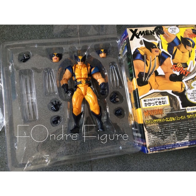 Jual REVOLTECH WOLVERINE LOGAN X MEN MAN X-MAN AMAZING YAMAGUCHI ...