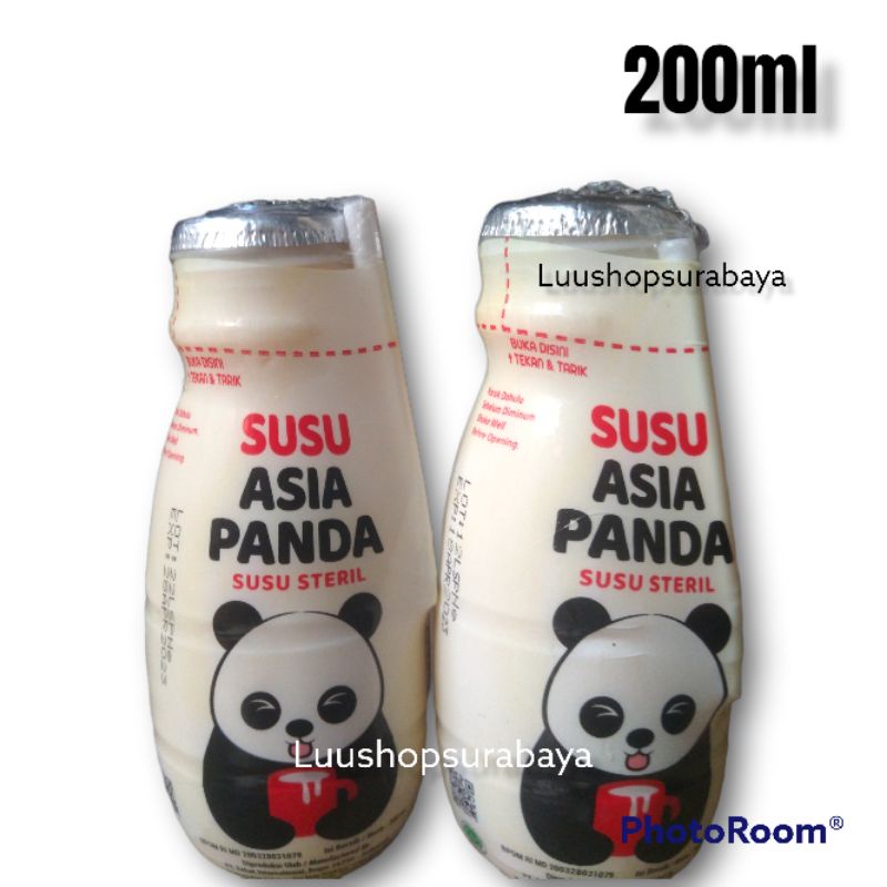 Jual ASIA PANDA SUSU STERIL 200ml | Shopee Indonesia