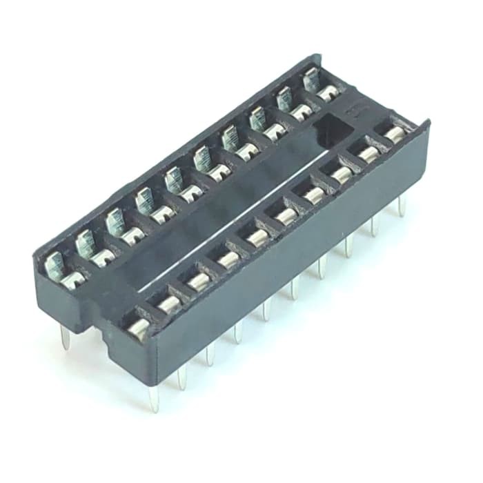 Jual Socket IC DIP18 DIP-18 soket IC DIP 18 pin 18P Square Pitch 2.54mm ...