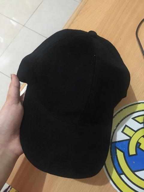 Topi polos hitam distro premium bahan rafel cakop besi dan rel | Shopee ...
