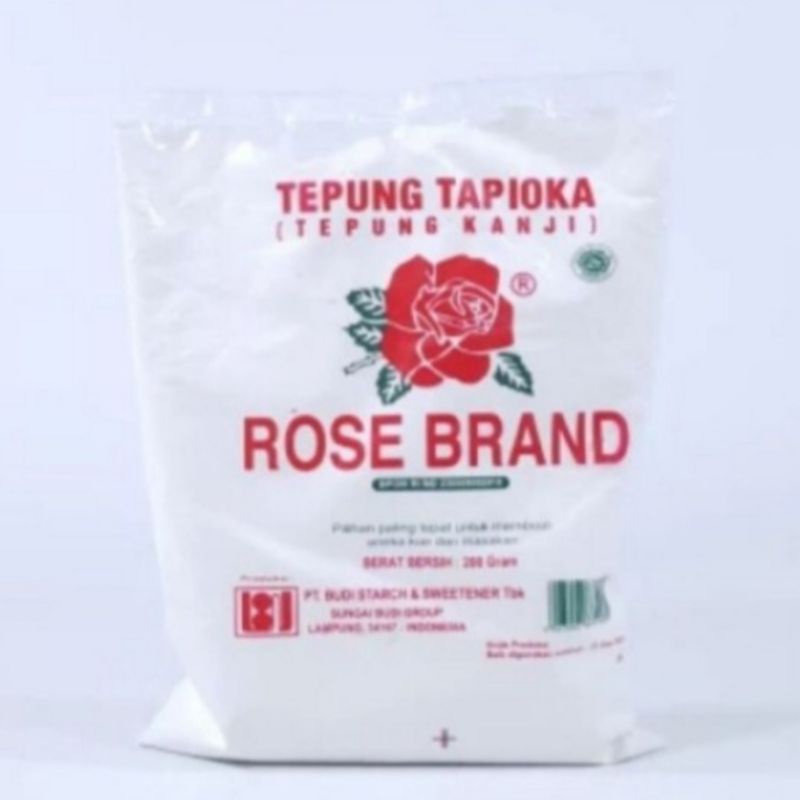 Jual Tepung Tapioka Kanji Rose Brand 200 Gram gr 200gr | Shopee Indonesia