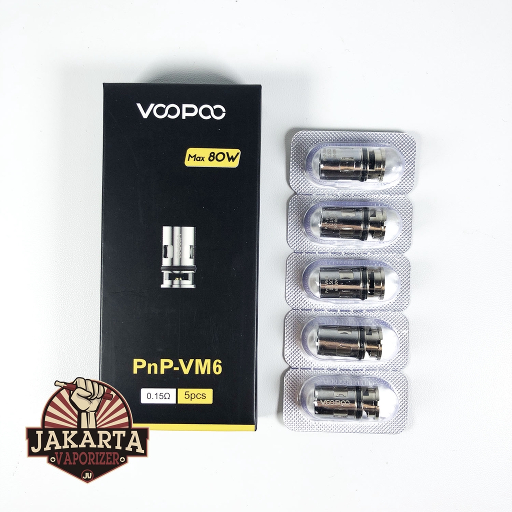 Jual [COIL] VOOPOO PNP VM6 0.15 OHM REPLACEMENT COIL | Shopee Indonesia