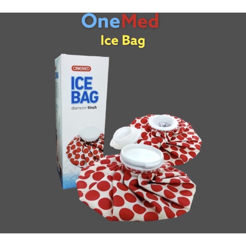 Jual Ice Bag OneMed Alat Kantong Kompres Air Es Dingin Panas Demam ...