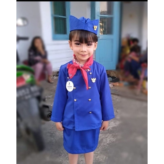 Jual Kostum Pramugari Kostum anak perempuan kostum photoshott kostum ...