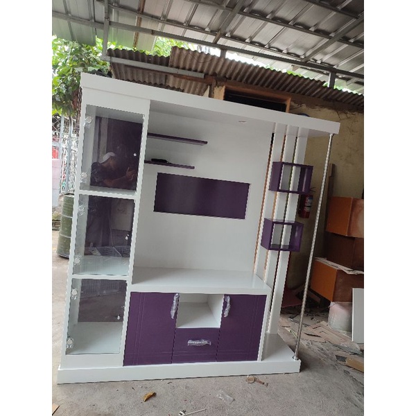Jual lemari bupet tv ukuran 180x200x45 Indonesia|Shopee Indonesia