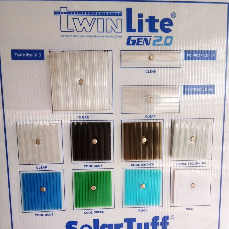 Jual polycarbonate twinlite 5mm | Shopee Indonesia