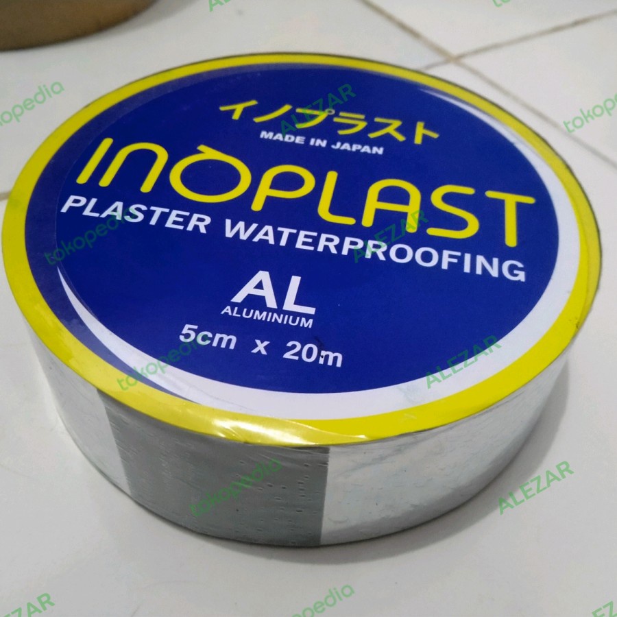 Jual Lakban Plester Anti Bocor Inoplast AL Aluminium 5cm x 20m (Roll Besar) Indonesia|Shopee ...