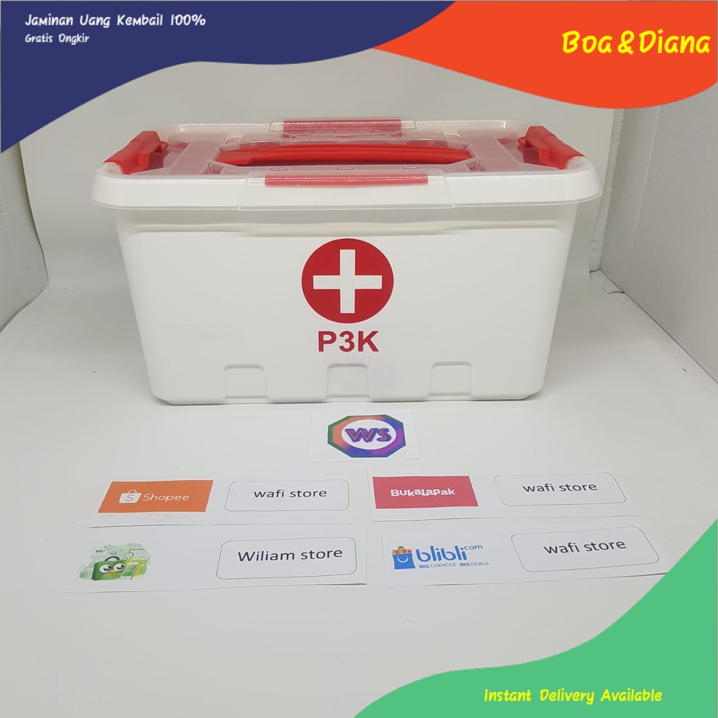 Jual Tactix Portable Kotak Obat P3K Box 6L/Tempat Penyimpanan Obat ...
