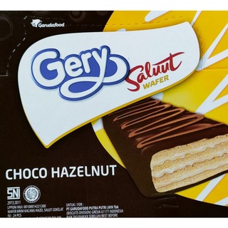 Jual Geri salut wafer coklat wafer coklat hazelnut | Shopee Indonesia