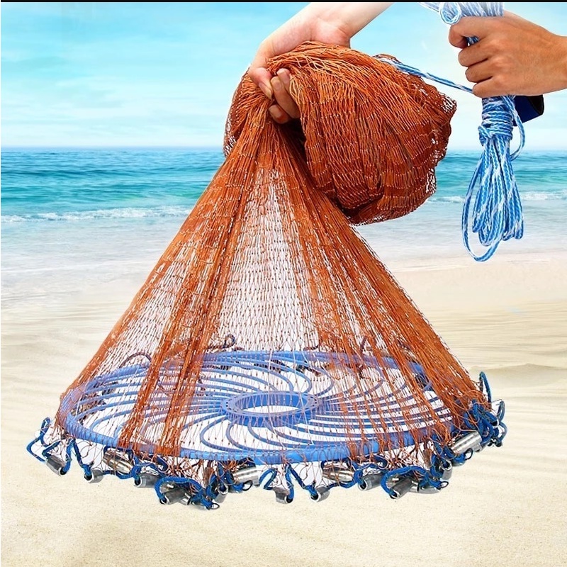 Jual Jaring Jala Lempar/ Jala Ikan Nelayan Jaring Ikan Jaring Pancing ...