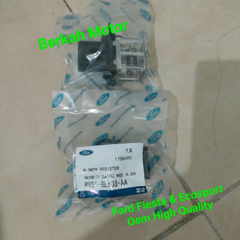 Jual Resistor Extra Fan Motor Fan Ford Fiesta Ford Ecosport OeM ...