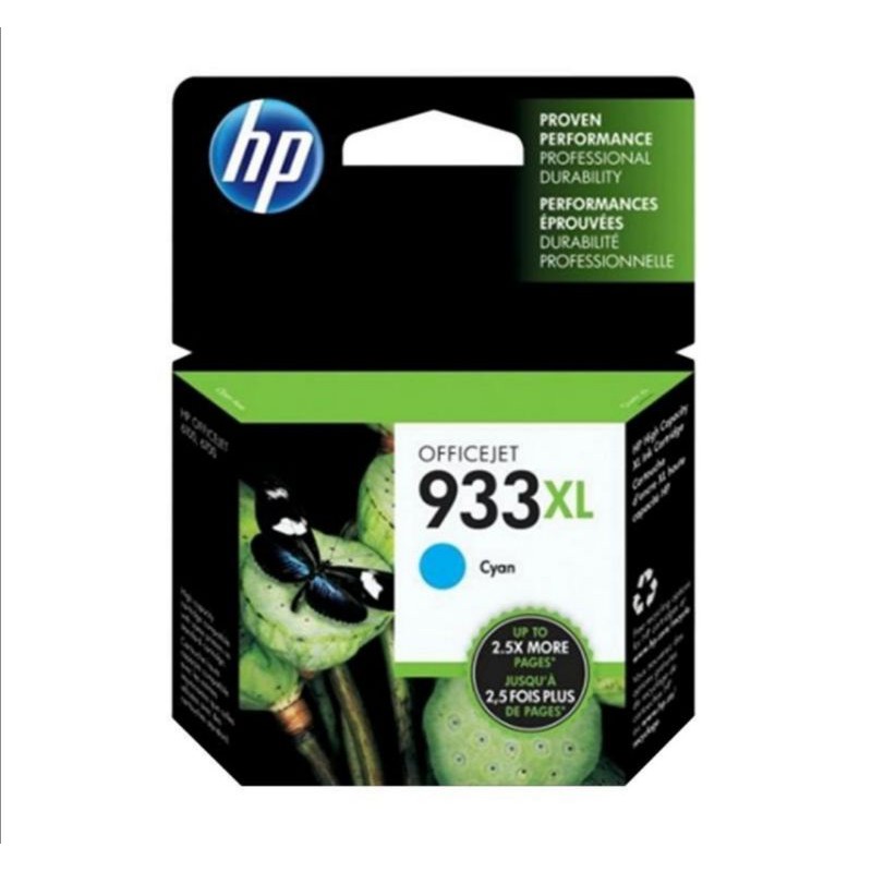 Jual HP 932XL Original tinta cartridge - CYAN (CN054AA) | Shopee Indonesia