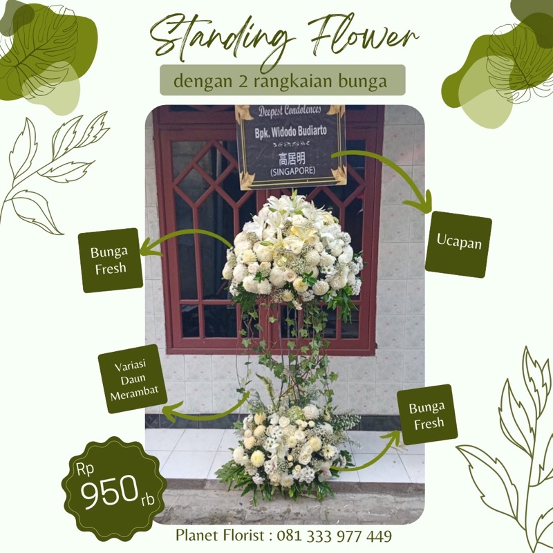 Jual Standing Flower / Bunga Stand Surabaya Murah | Shopee Indonesia