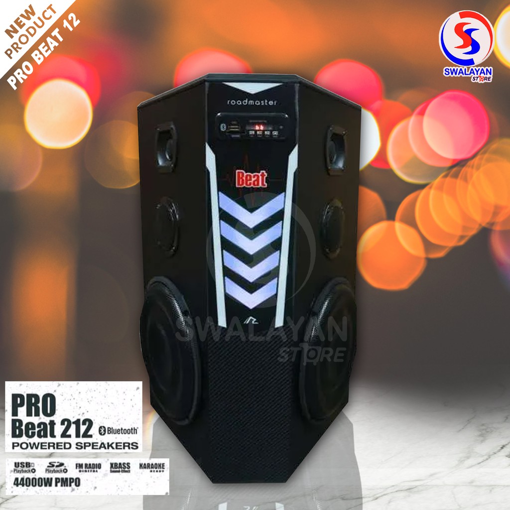 Jual SPEAKER AKTIVE 12" ROADMASTER BEAT 12 BLUETOOTH Indonesia|Shopee Indonesia