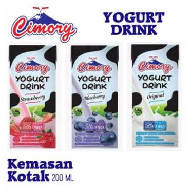 Jual CIMORY YOGURT DRINK KOTAK 200 ml | Shopee Indonesia