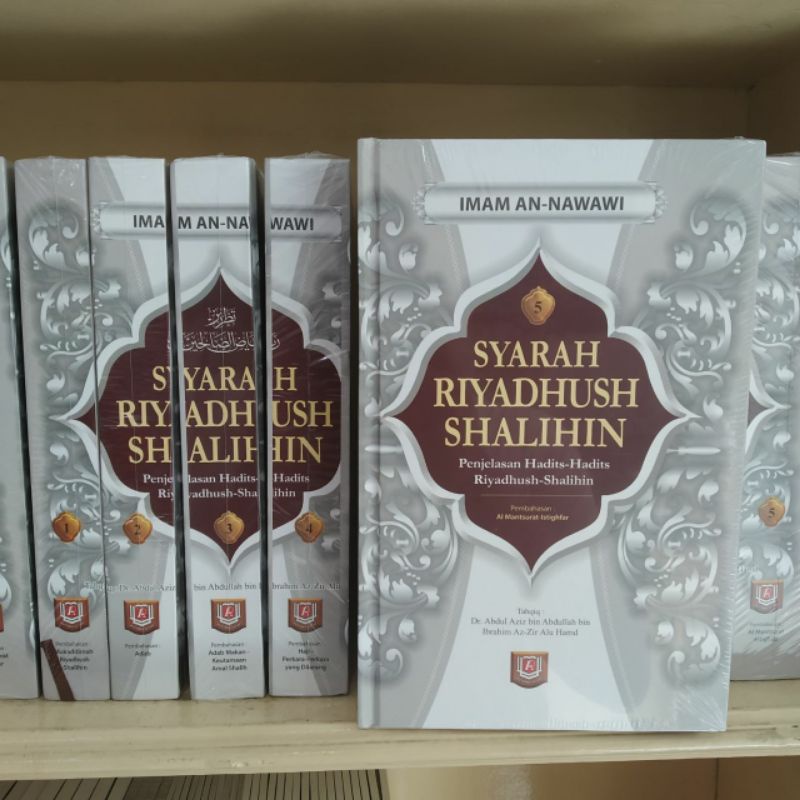 Jual Kitab Syarah Riyadhus Shalihin Bahasa Indonesia / Dr Abdul Aziz / Pustaka Azzam / Riyadlus ...
