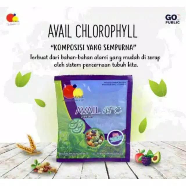 Jual ECER PER SACHET AVAIL FIBER CHLOROPHYLL | Shopee Indonesia