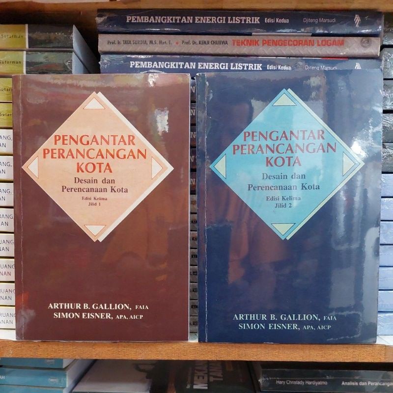 Jual Buku PENGANTAR PERANCANGAN KOTA Desain dan Perencanaan Kota Edisi 5 Jilid 1dan 2 Indonesia ...