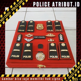 Jual Pangkat IPDA Polisi PDH PDU Box set Custom Promo Terbaru ...