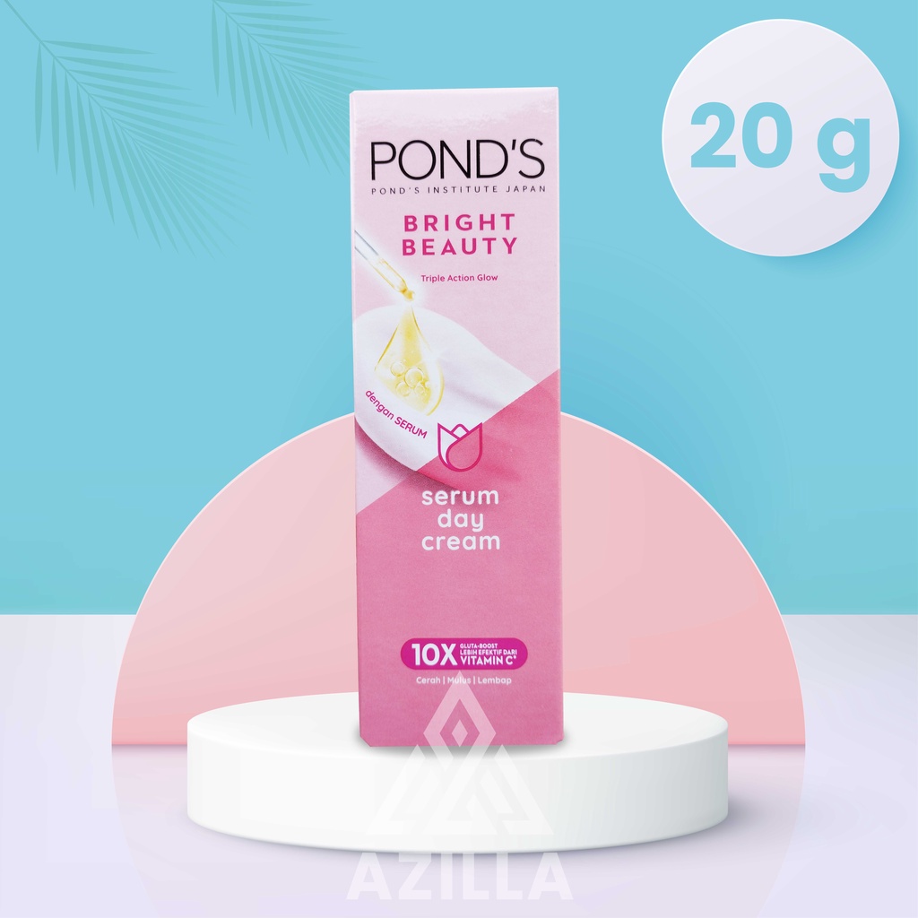 Jual Ponds Bright Beauty Serum Day Cream Cream 20g | Ponds Cream Serum ...