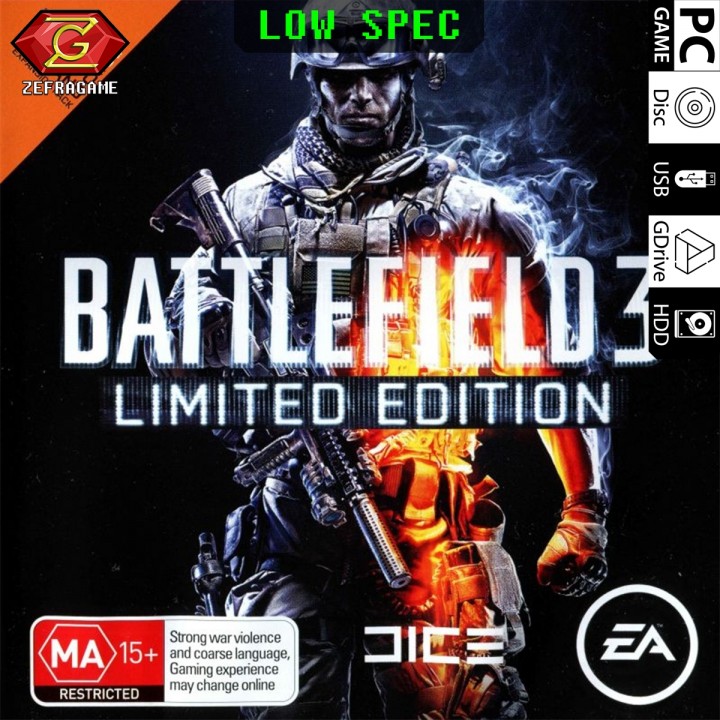 Jual BATTLEFIELD 3 Limited Edition/BF3/BF 3 PC Full Version/GAME PC ...