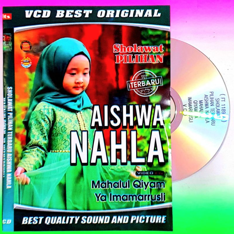 Jual TERBARU Kaset Disc Video Lagu Qosidah Sholawat Anak Aishwa Nahla - Kaset Video Musik Lagu ...