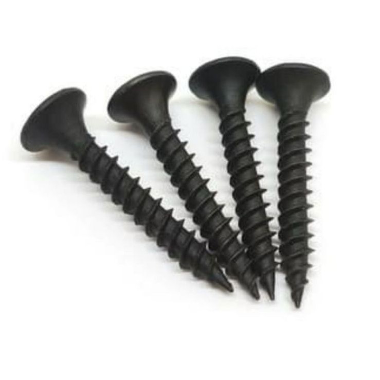Jual Skrup Sekrup Gypsum Ukuran 1 1/4 inch (3 cm) / Drywall Screw / Baut Gipsum Hitam per ktoak ...