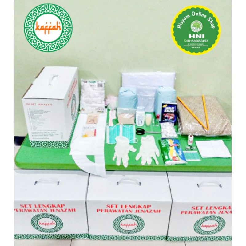 Jual Set Jenazah Kaffah Lengkap | Tipe Kain Kafan Super | Shopee Indonesia