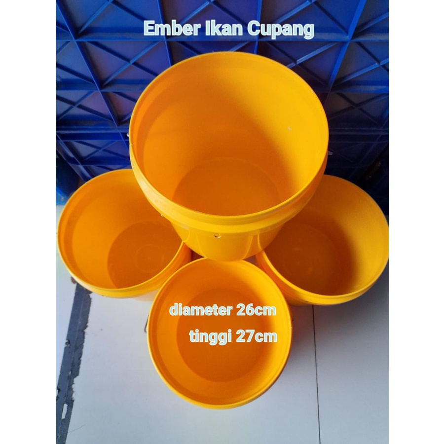 Jual Ember 10kg Kuning / Ember Bekas Cat 10kg Kuning / Ember Hidroponik ...