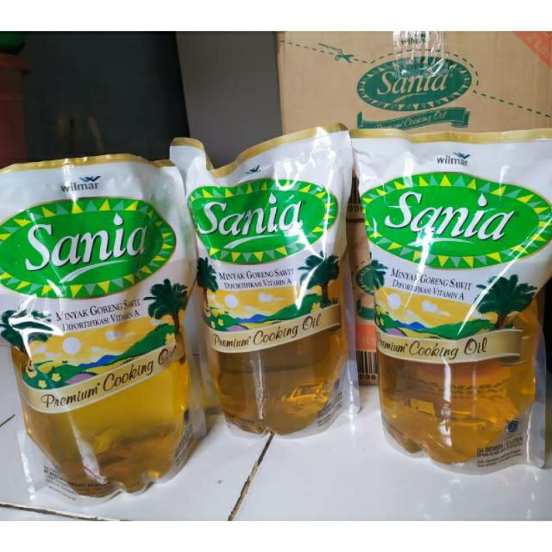 Jual Sania Minyak Goreng Premium Cooking Oil 2 Liter Indonesia|Shopee ...