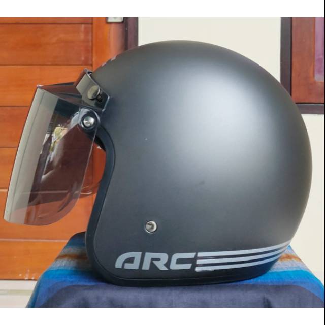Jual Helm ARC premium(abu dof) | Shopee Indonesia