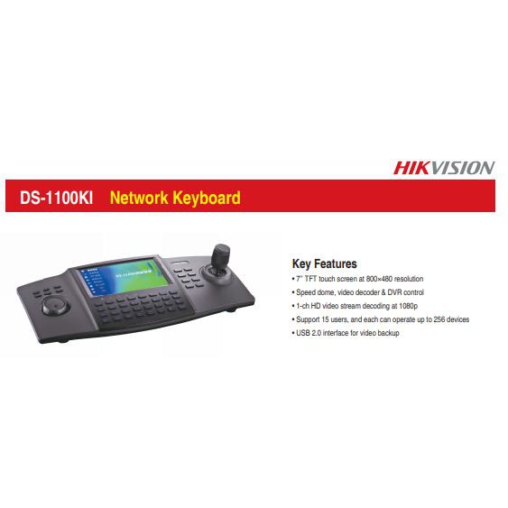 Jual Hikvision Keyboard DS-1100KI Network Keyboard | Shopee Indonesia