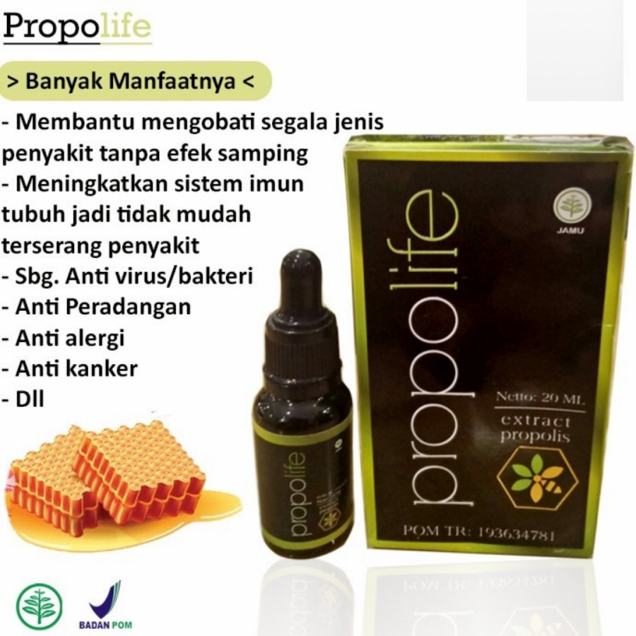 Jual PROPOLIS - PROPOLIFE 20ml BRAZILIAN PROPOLIS | Shopee Indonesia