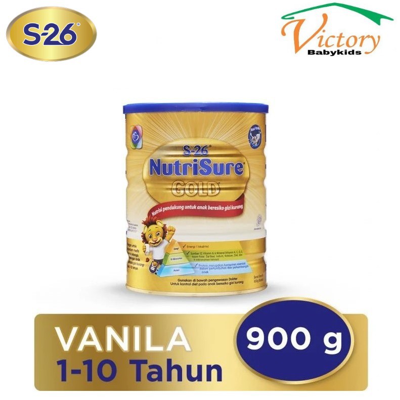 S-26 Nutrisure Gold Vanila 900gr Susu Nutrisi Khusus Penambah Berat ...