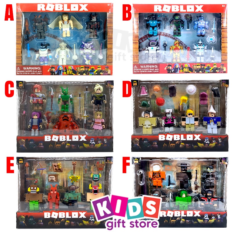 Jual Roblox Minifigures Legends of Roblox Set 6 Figures Pack Indonesia ...