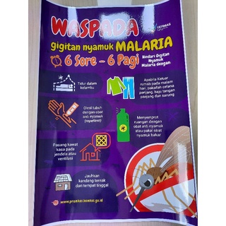 Jual Poster Waspada Gigitan Nyamuk Malaria | Shopee Indonesia